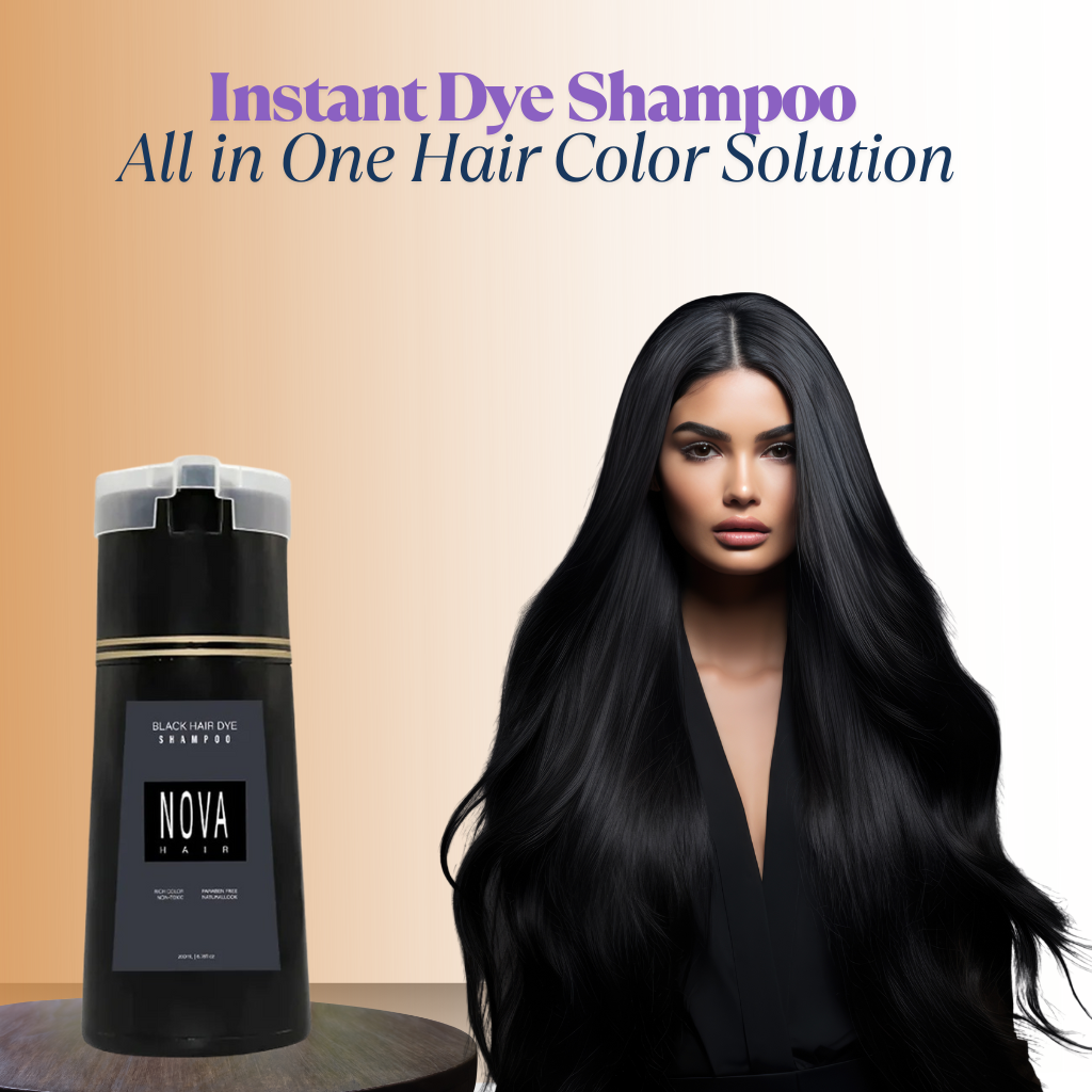 Nova Hair Instant Dye Shampoo – Glamesy